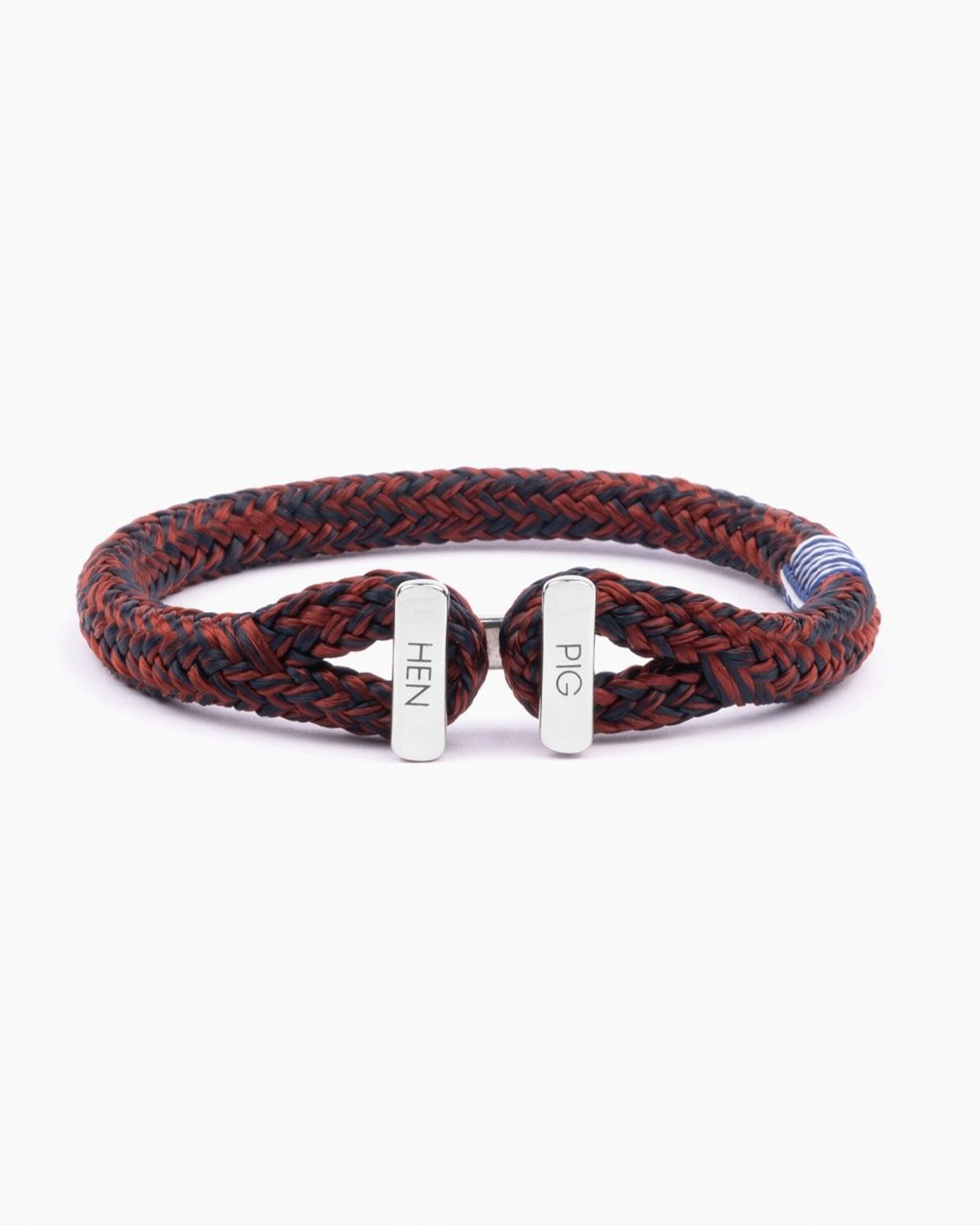 ICY IKE BRACELET - VELVET RED-NAVY-SILVER – TJ Bailey's