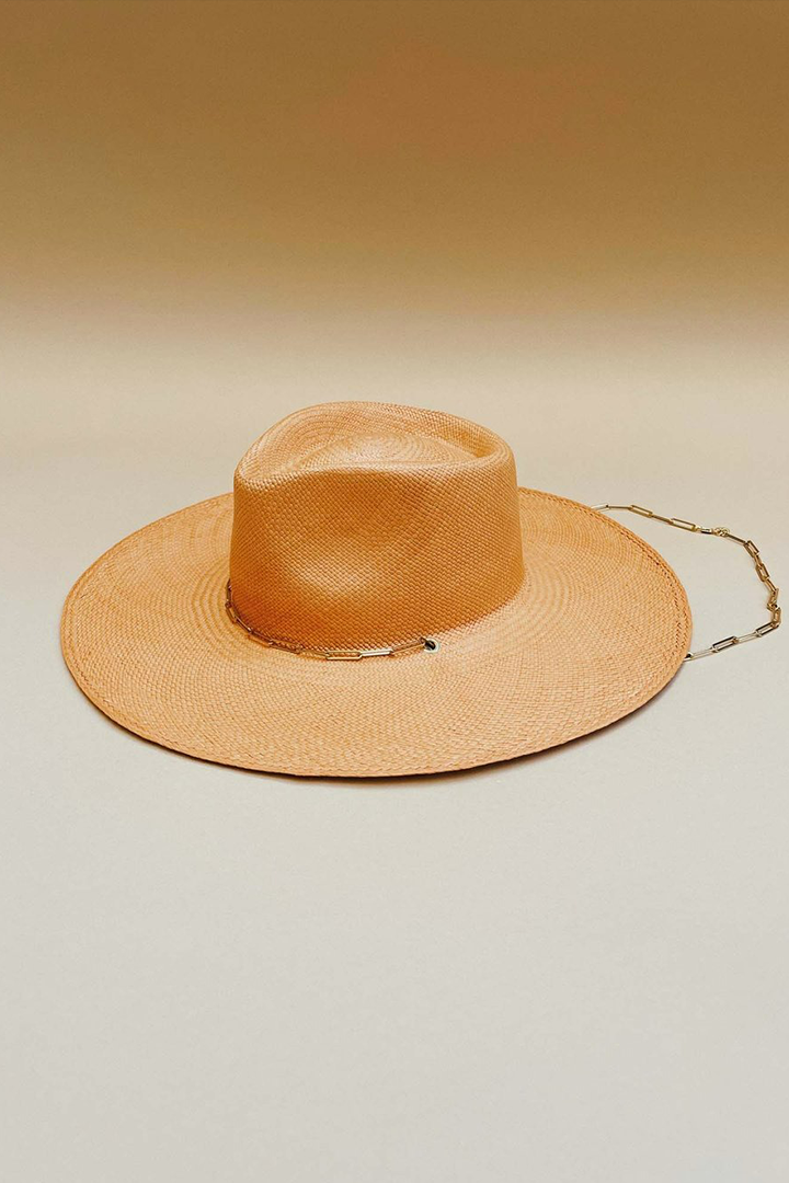 THE LIVY JUNIOR HAT - APRICOT – TJ Bailey's